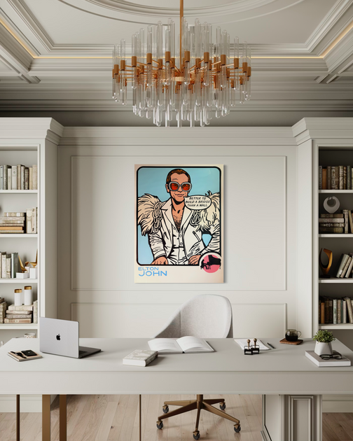 Elton John 1973, 2026 – Brad Davis Art