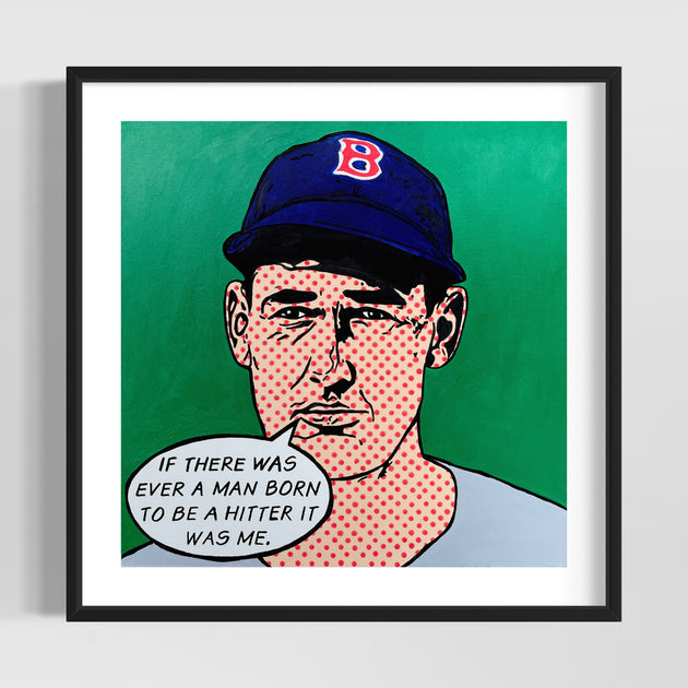 Ted Williams “Portraits” Series, 2023 Limited Edition Giclee Print ...